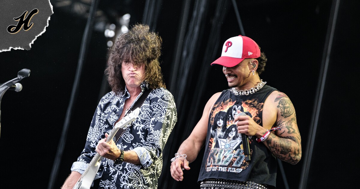Ben Cristovao s kytaristou Kiss přepnul na rokenrol. Na Rock for People ...